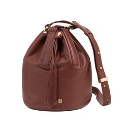 DuDu Filicudi Beuteltasche Leder 19 cm in chocolate | Gr.: onesize