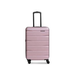 Franky Munich 4.0 4-Rollen Trolley M 66 cm mit Dehnfalte in shiny rose shiny | Gr.: onesize