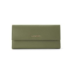 Lazarotti Bologna Leather Geldb&ouml;rse Leder 19 cm in olive | Gr.: onesize