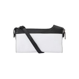 VLD VOi Leather Design Hirsch Umh&auml;ngetasche Leder 25 cm in schwarz-weiss | Gr.: onesize