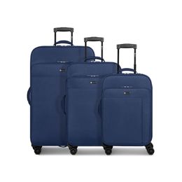 Check.In Sevilla 2.0 4 Rollen Kofferset 3-teilig in dark blue | Gr.: onesize