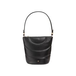 DuDu Barbara Schultertasche Leder 24.5 cm in black | Gr.: onesize