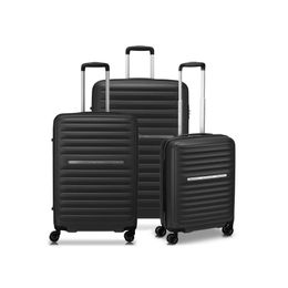 Roncato Ibiza 4 Rollen Kofferset 3-teilig in schwarz | Gr.: onesize