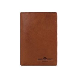 Green Burry Greenburry Newport Geldb&ouml;rse RFID Schutz Leder 9 cm in caramel | Gr.: onesize