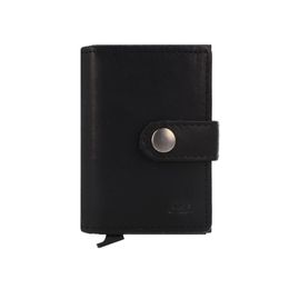 Green Burry Greenburry Vintage Geldb&ouml;rse RFID Schutz Leder 10 cm in black | Gr.: onesize