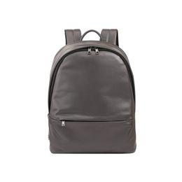 DuDu Casablanca Daypack Leder 40 cm Laptopfach in anthracite | Gr.: onesize