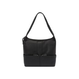VLD VOi Leather Design Boston Hera Shopper Tasche Leder 30 cm in schwarz | Gr.: onesize