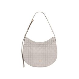 DuDu Hispani Schultertasche Leder 32 cm in pearl grey | Gr.: onesize