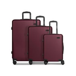 Smartbox Edition 05 4 Rollen Kofferset 3-teilig in burgundy | Gr.: onesize