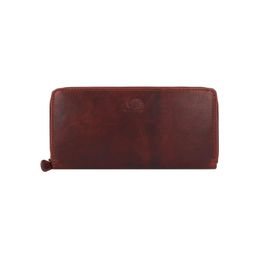 Green Burry Greenburry Rugged Geldb&ouml;rse RFID Schutz Leder 19 cm in brown | Gr.: onesize