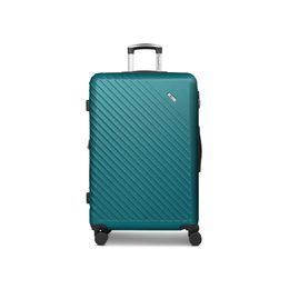 Check.In Paradise 2.0 4 Rollen Trolley L 78 cm mit Dehnfalte in smaragd green | Gr.: onesize