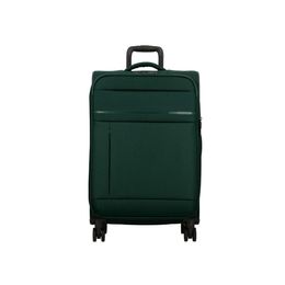 Jump Month&eacute;lys 4 Rollen Trolley 67 cm mit Dehnfalte in dark green | Gr.: onesize