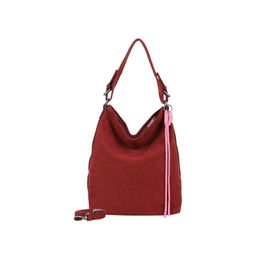 Fritzi aus Preussen Fritzi aus Preu&szlig;en Bitzi01 Suede Jacky Schultertasche 34 cm in ruby red | Gr.: onesize