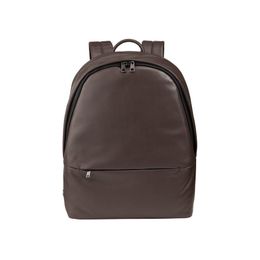 DuDu Casablanca Daypack Leder 40 cm Laptopfach in coffee brown | Gr.: onesize