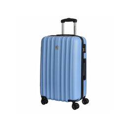 Check.In Aurora - 4-Rollen-Trolley 67 cm (limettengr&uuml;n) in himmelblau | Gr.: onesize