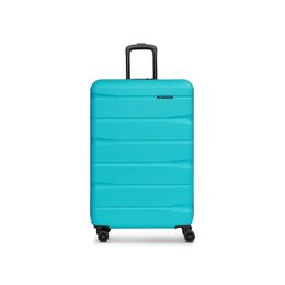 Franky Munich 4.0 4 Rollen Trolley L 76 cm mit Dehnfalte in aqua dull | Gr.: onesize