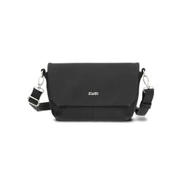 Zwei Mademoiselle.M Messenger 28 cm in nubuk black | Gr.: onesize
