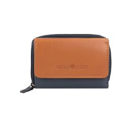 Green Burry Greenburry Nappa Geldb&ouml;rse RFID Schutz Leder 11 cm in grey-tan | Gr.: onesize