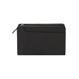 VLD VOi Leather Design Hirsch Gloria Geldb&ouml;rse RFID Schutz Leder 14.5 cm in schwarz | Gr.: onesize