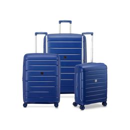 MODO by roncato Starlight 3.0 4 Rollen Kofferset 3-teilig mit Dehnfalte in dark blue | Gr.: onesize