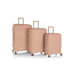 Heys AirLite 4 Rollen Kofferset 3-teilig mit Dehnfalte in nude | Gr.: onesize