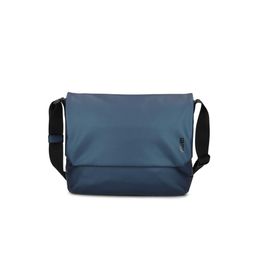 Zwei Cargo Umh&auml;ngetasche 34 cm in metallic blue | Gr.: onesize