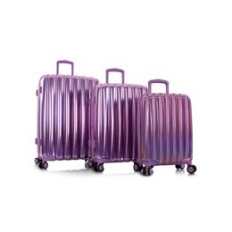 Heys Astro 4 Rollen Kofferset 3-teilig mit Dehnfalte in purple | Gr.: onesize