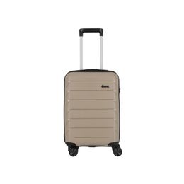 d&n D&N Travel Line 4100 4 Rollen Kabinentrolley S 54 cm in taupe | Gr.: onesize