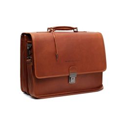 The Chesterfield Brand Glenwood Aktentaschen Messenger Leder 42 cm Laptopfach in cognac | Gr.: onesize