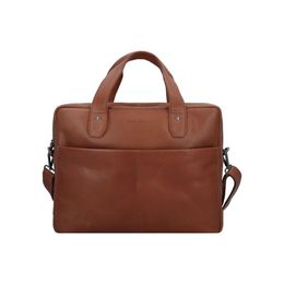 Green Burry Greenburry Fiorentina Aktentasche Leder 37 cm Laptopfach in tan | Gr.: onesize