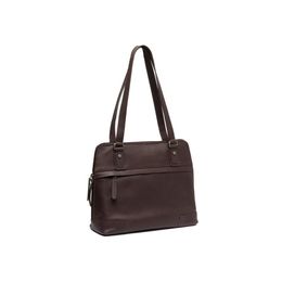 The Chesterfield Brand Belgrado Schultertasche Leder 32 cm Laptopfach in brown | Gr.: onesize