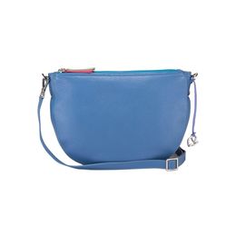 mywalit Schultertasche Leder 29 cm in pitch blue | Gr.: onesize