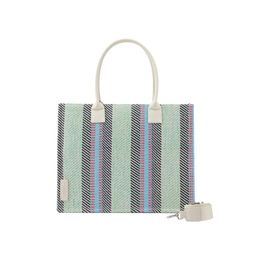 Seidenfelt Hulu Shopper Schultertasche 41 cm in aqua mix | Gr.: onesize