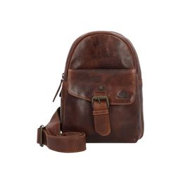 Green Burry Greenburry Rugged Umh&auml;ngetasche Leder 17 cm in brown | Gr.: onesize