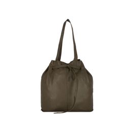Green Burry Greenburry Nappa Beuteltasche Leder 37 cm in olive | Gr.: onesize