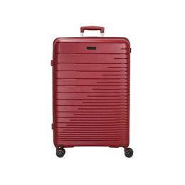 d&n D&N Travel Line 4600 - 4-Rollen-Trolley L 75 cm (black) in wine red | Gr.: onesize