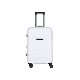 Polestream Strz by Asteroid 4 Rollen Trolley M 64 cm mit Dehnfalte in pearl white | Gr.: onesize