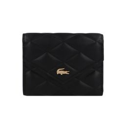 Lacoste Core Essentials Crocodelle Geldb&ouml;rse Leder 11.5 cm in noir | Gr.: onesize
