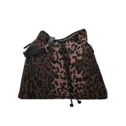 Cowboys Bag Cowboysbag Leopard chic Woodside Shopper Tasche 50 cm in lazy leopard- black | Gr.: onesize