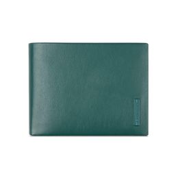Roncato Detroit Geldb&ouml;rse RFID Schutz Leder 12 cm in verde foresta | Gr.: onesize