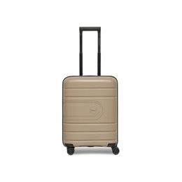 Redolz Essentials 11 4 Rollen Kabinentrolley 55 cm mit Dehnfalte in beige | Gr.: onesize