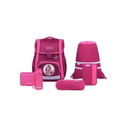 McNeill Bravo Schulranzen-Set 8-teilig in Berry | Gr.: onesize