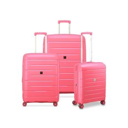 MODO by roncato Starlight 3.0 4 Rollen Kofferset 3-teilig mit Dehnfalte in coral pink | Gr.: onesize