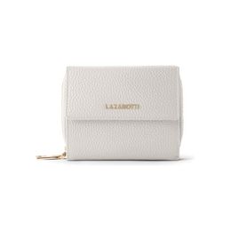 Lazarotti Bologna Leather Zip-Around Geldb&ouml;rse Leder 12 cm in cream | Gr.: onesize