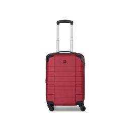 Wenger Amplar Evo 4 Rollen Kabinentrolley S 53 cm mit Dehnfalte in ruby | Gr.: onesize