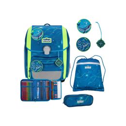 Scout Genius Schulranzen-Set 4-teilig in Deep Sea | Gr.: onesize