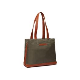 The Chesterfield Brand Lavik Shopper Tasche Leder 36 cm in steel green | Gr.: onesize