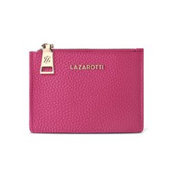 Lazarotti Bologna Leather Schl&uuml;sseletui Cardholder RFID Leder 11,5 in hot pink | Gr.: onesize