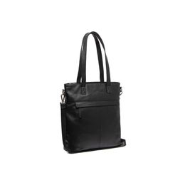 The Chesterfield Brand Nunavik Schultertasche Leder 33 cm Laptopfach in black | Gr.: onesize