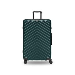 Redolz Essentials 18 4 Rollen Trolley 76 cm mit Dehnfalte in Metallic-Green Shiny | Gr.: onesize